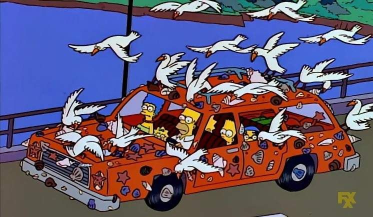 Los vehículos de Los Simpson