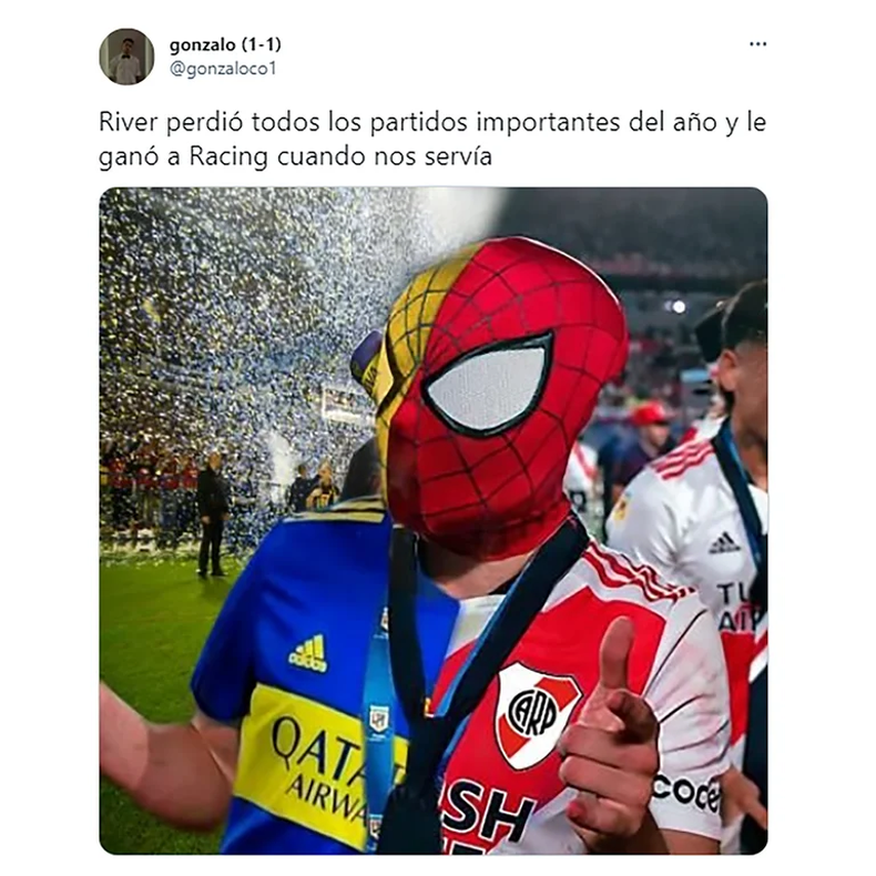Boca salió campeón con la ayuda de River y los memes no perdonaron