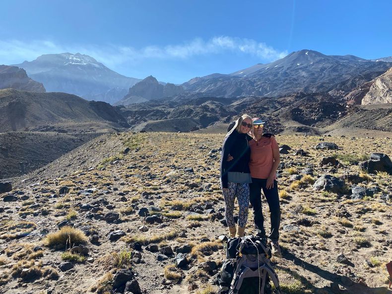 Así fue la emotiva excursión de Guadalupe y Azul, las hijas del ...