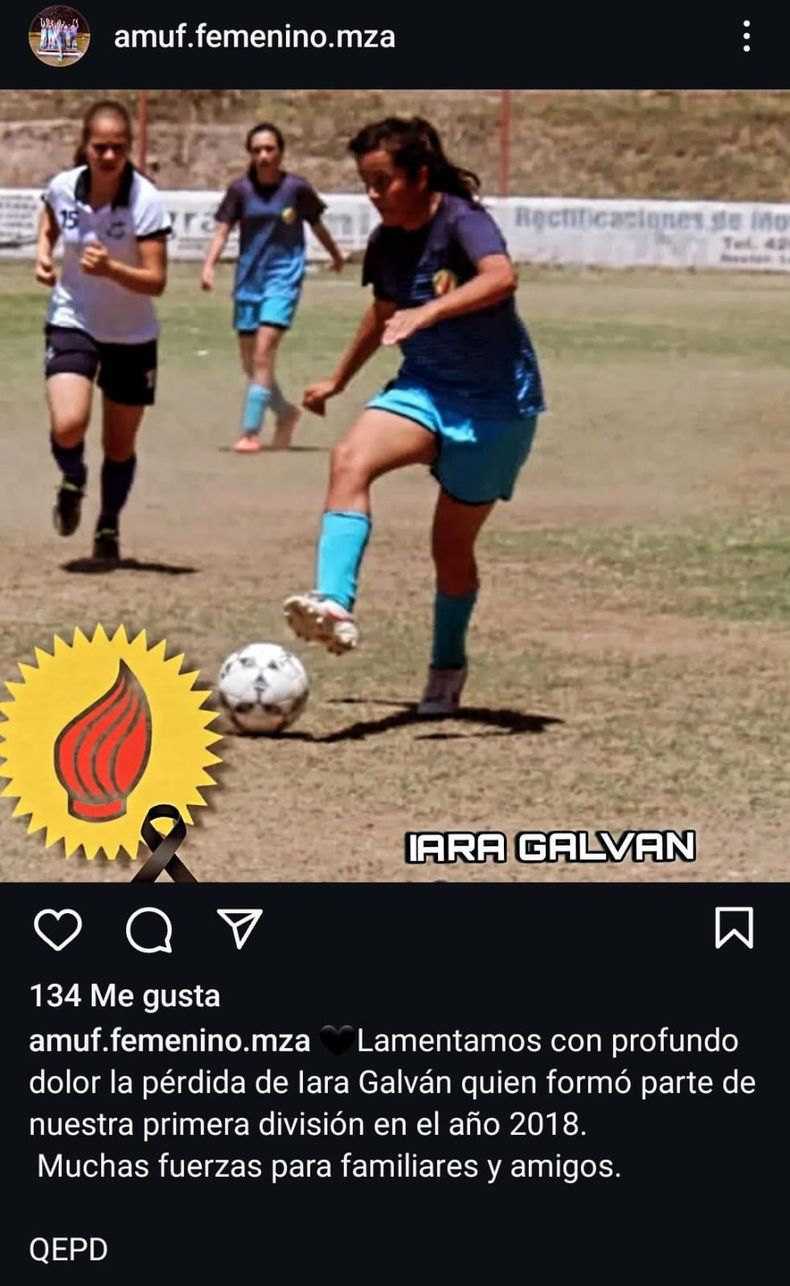 El dolor del futsal mendocino por el fallecimiento de una jugadora
