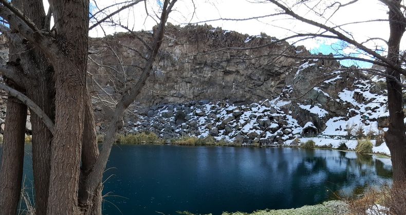 Laguna mágica que encierra una trágica leyenda de amor