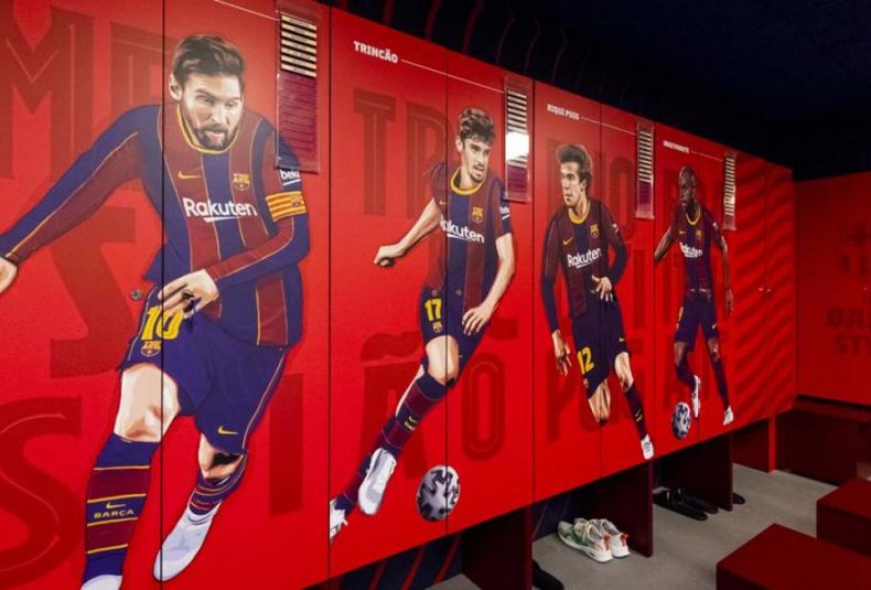 Revelaron qué fue lo único que dejó Messi en su locker del vestuario ...