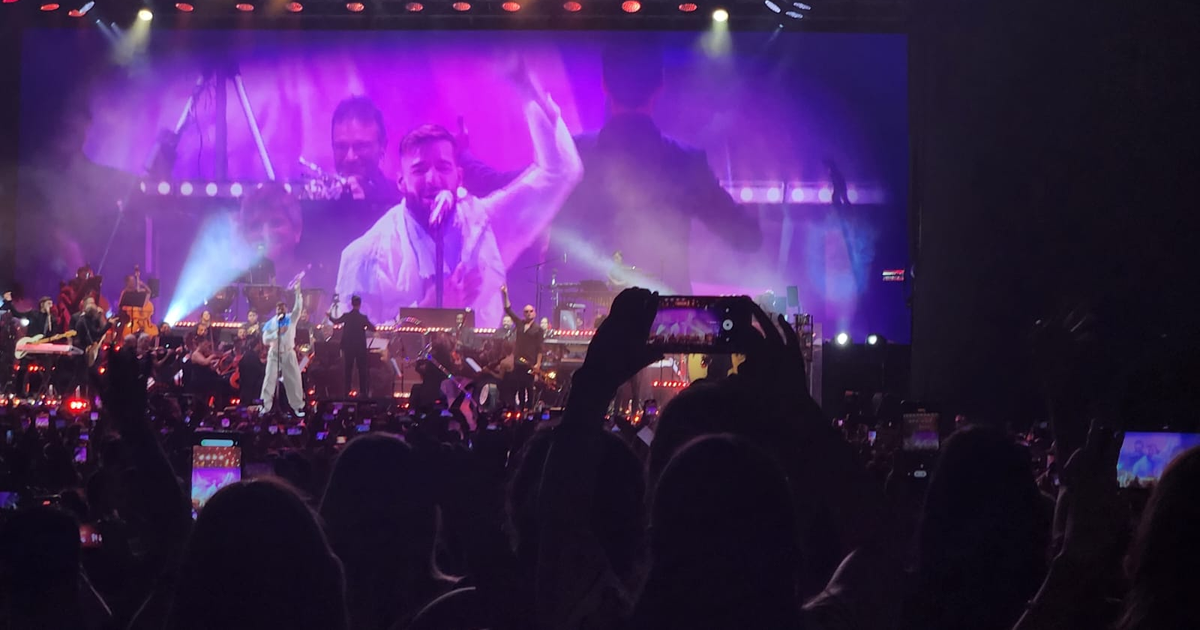 Ricky Martin hizo delirar a Mendoza con su show sinfónico
