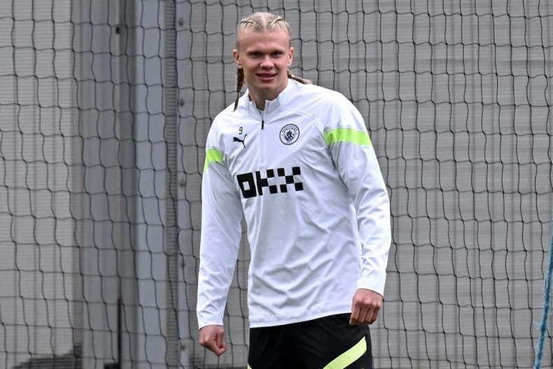 El peinado con trenzas de Erling Haaland que movilizó las redes