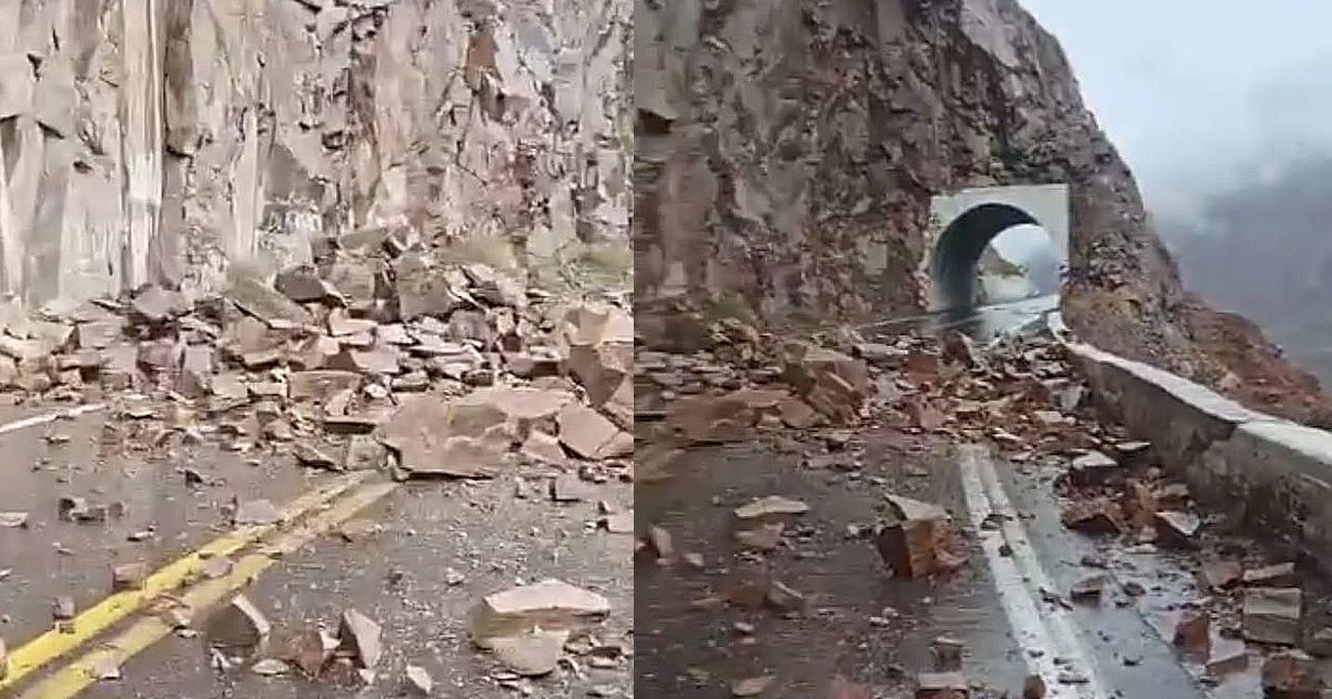 Precaución: desprendimiento de rocas en Alta Montaña