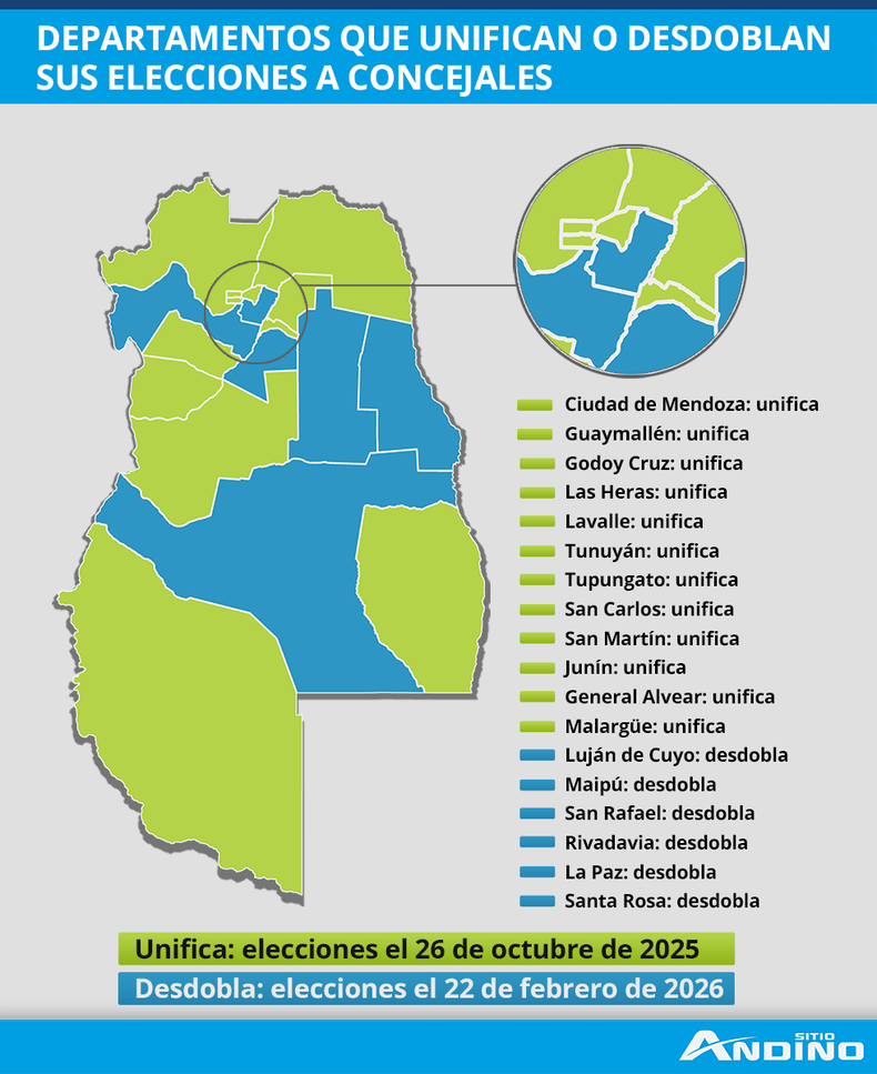 Dime de qué departamento eres y te diré cuándo votas: el mapa de las ...