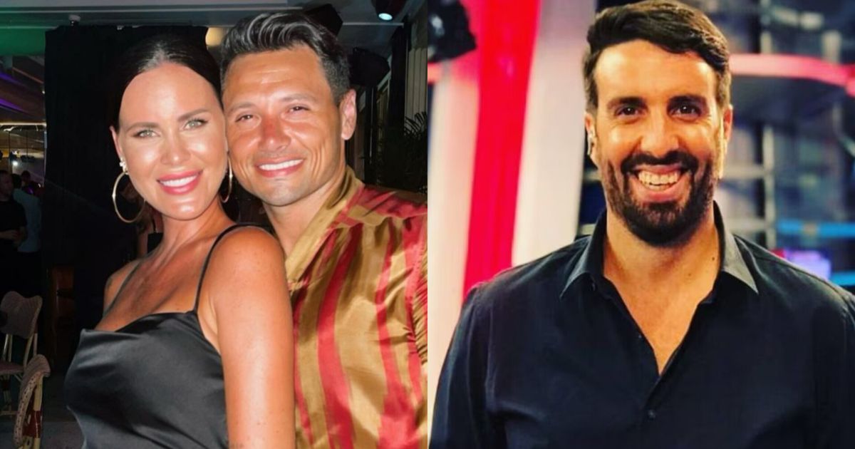 El fuerte cruce de Natalie Weber y Mauro Zárate con Flavio Azzaro