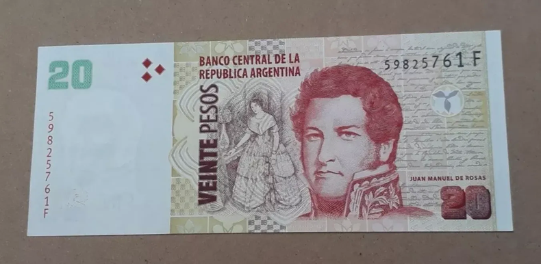 Billetes: si tenés uno de $20 te pueden pagar hasta $30 mil