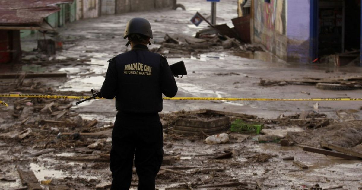 El impacto del temporal en Chile es de U$S1.500 millones