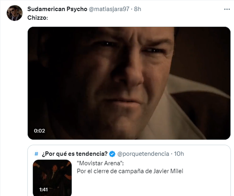 Los desopilantes memes a Javier Milei por cantar un tema de La Renga