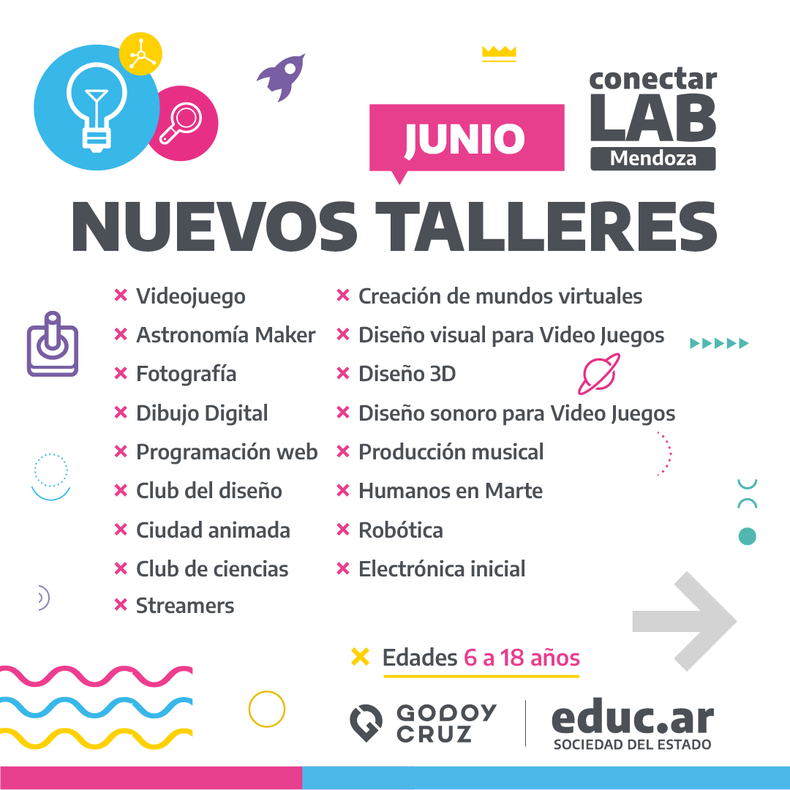 Se abren nuevas preinscripciones para Conectar Lab Mendoza