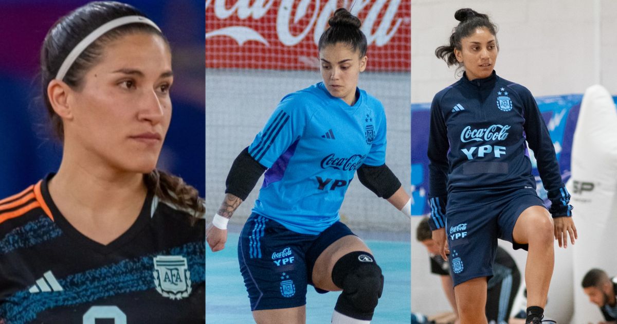 Tres mendocinas jugarán la Copa América Femenina de Futsal
