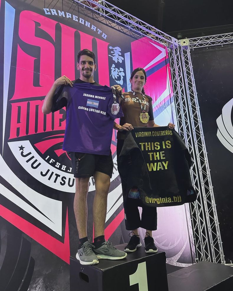 La mendocina Virginia Contreras fue campeona Sudamericana de Jiu-jitsu ...