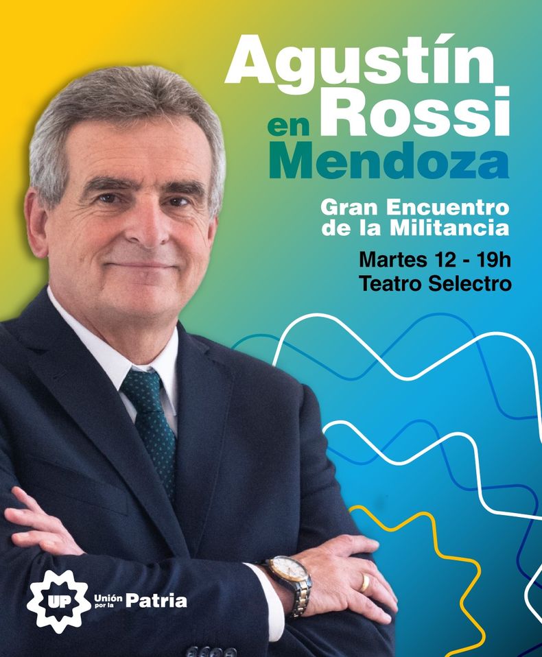 Rossi llega a Mendoza: la agenda y quiénes acompañan al candidato a ...