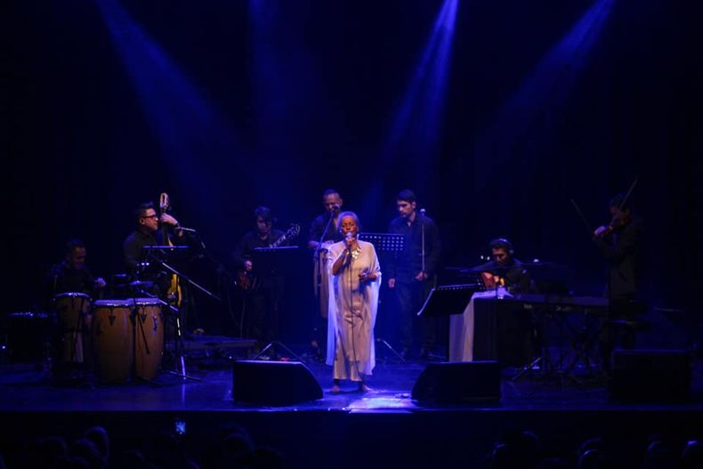 Susana Baca paseó su talento por Mendoza