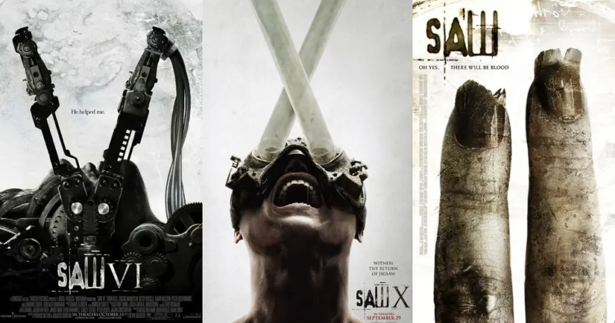 Cine: atrocidades en pósters más gore de la saga Saw