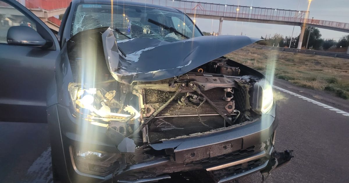Un muerto tras un accidente vial en Ruta 7 de Santa Rosa