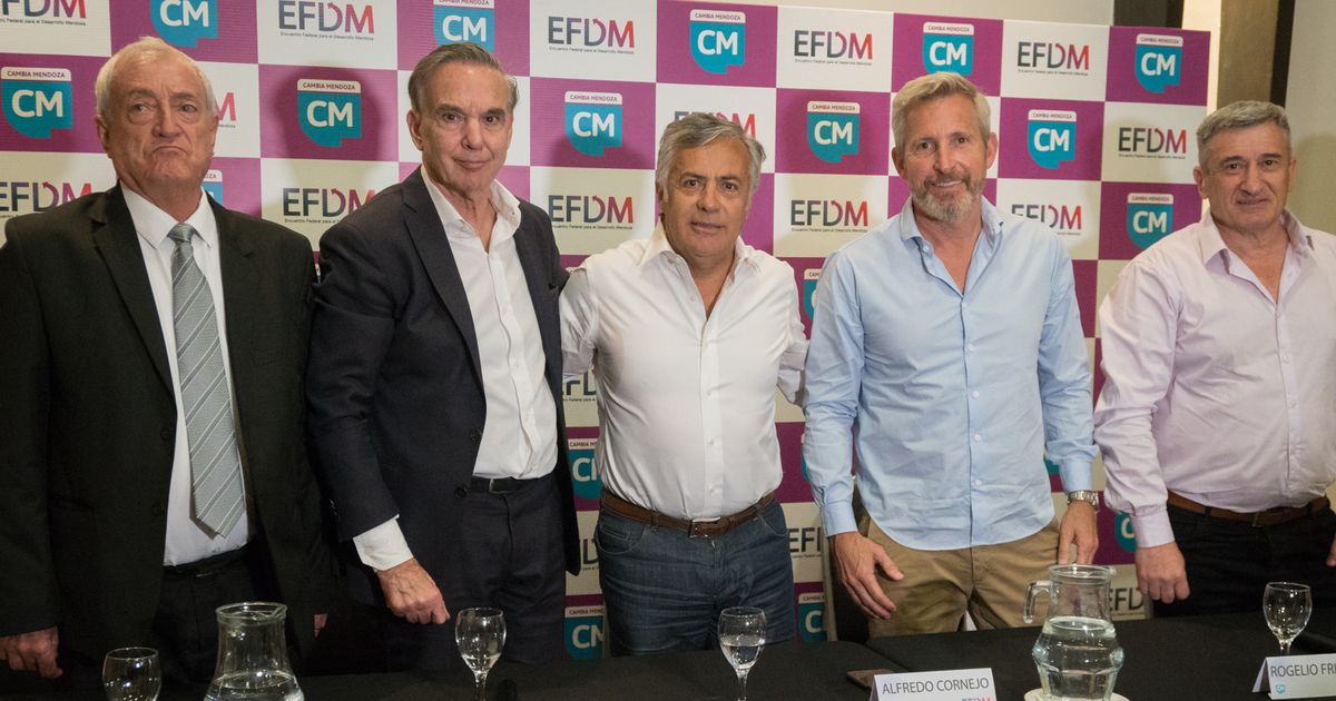 Con la presencia de Frigerio y Pichetto, se lanzó un nuevo espacio dentro de Cambia Mendoza