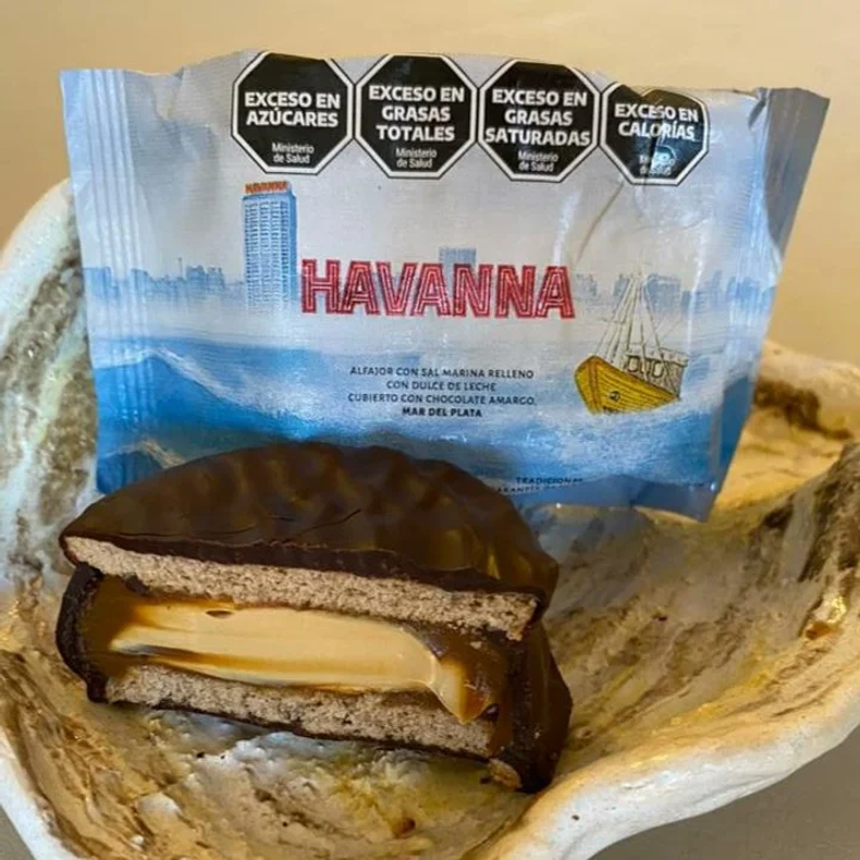 Receta casera del alfajor tipo Havanna Mar del Plata con sal marina