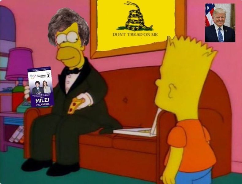 Los mejores memes de la asunción presidencial de Javier Milei