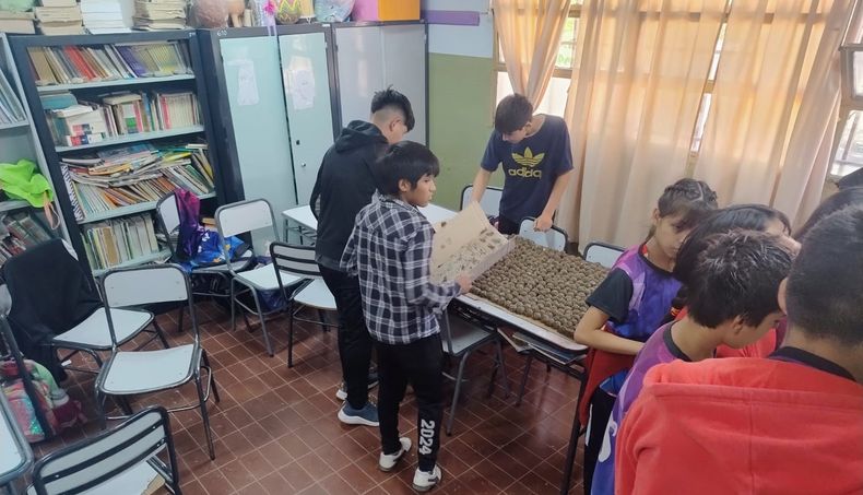 Caluyo del Desierto: alumnos de una escuela primaria de Lavalle dieron ...