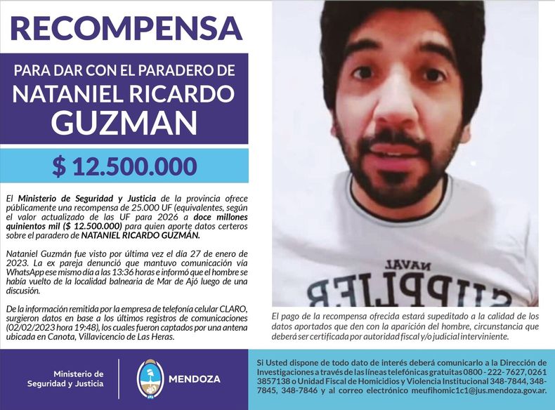 A tres años de la desaparición de Nataniel Guzmán, el dolor intacto de ...