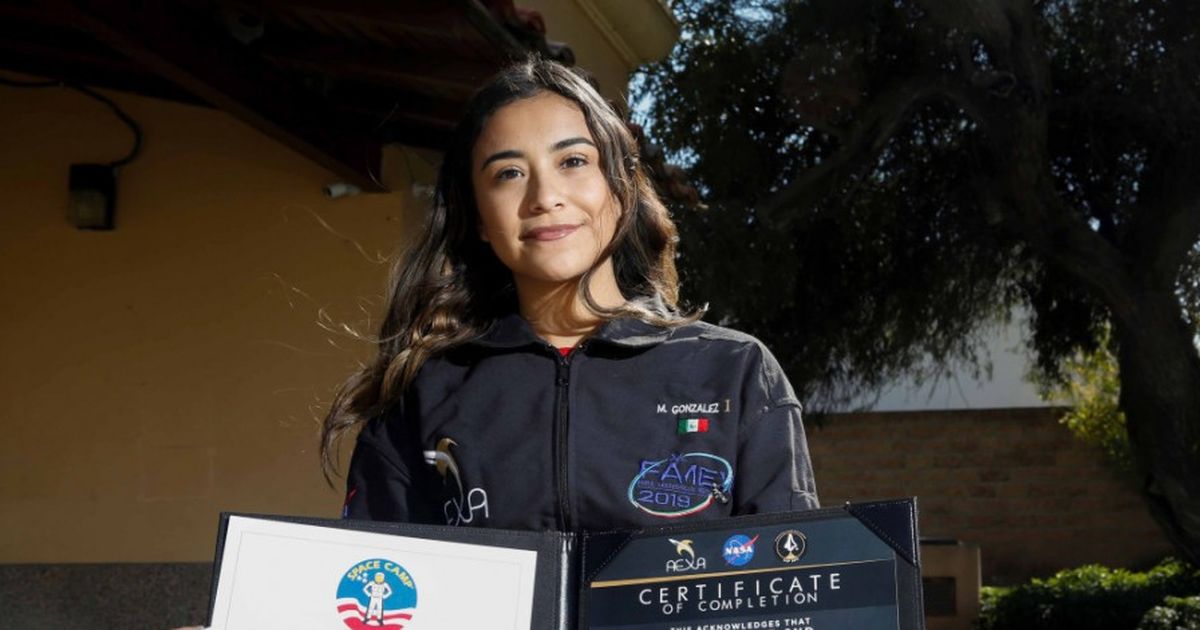 Andrea González, la mexicana de 19 años que cumplió su sueño de ir a la ...