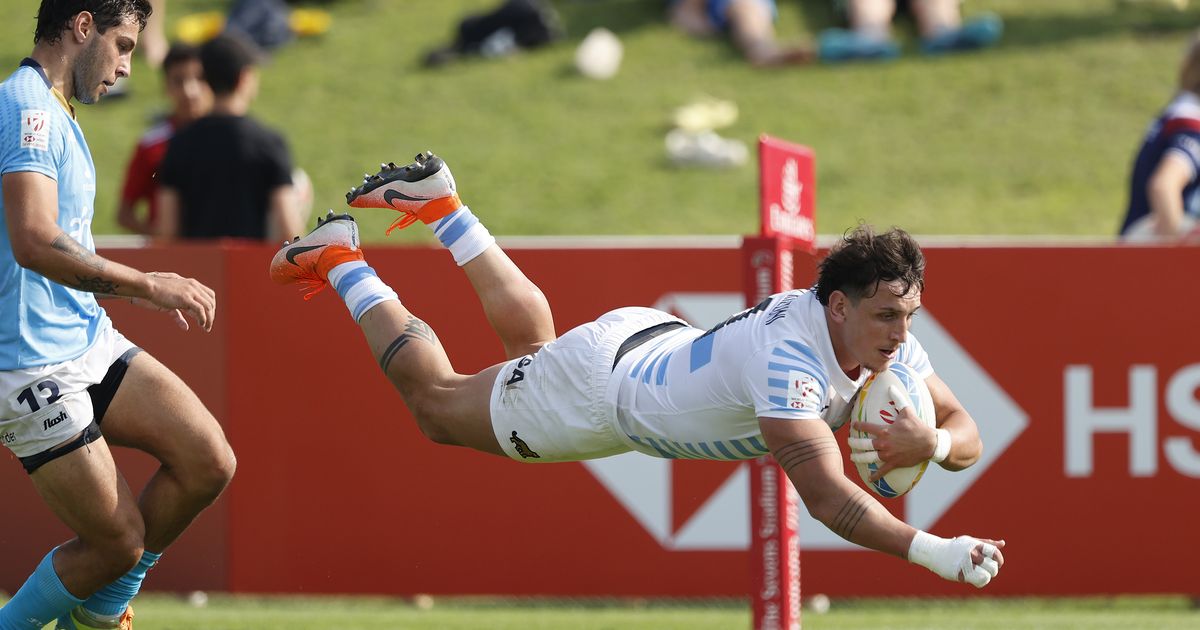 Con el mendocino Rodrigo Isgró, Los Pumas 7´s fueron sextos en Dubai