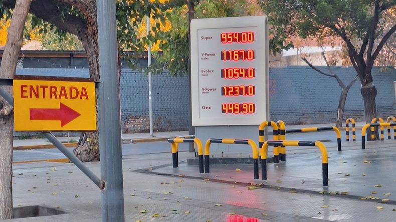 Aumentaron los combustibles: así quedaron los precios en Mendoza