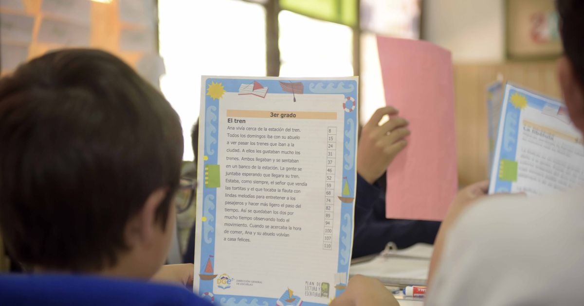 Fluidez lectora: el foco en los alumnos de tercer grado y vienen más censos