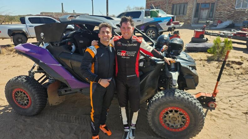 El campeón del Dakar Kevin Benavides le envió fuerzas a Juan Cruz ...