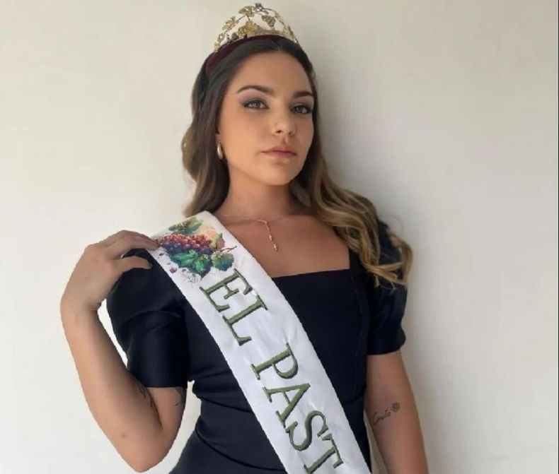 Sasha Aye Ali, la reina de Las Heras para la Vendimia 2024