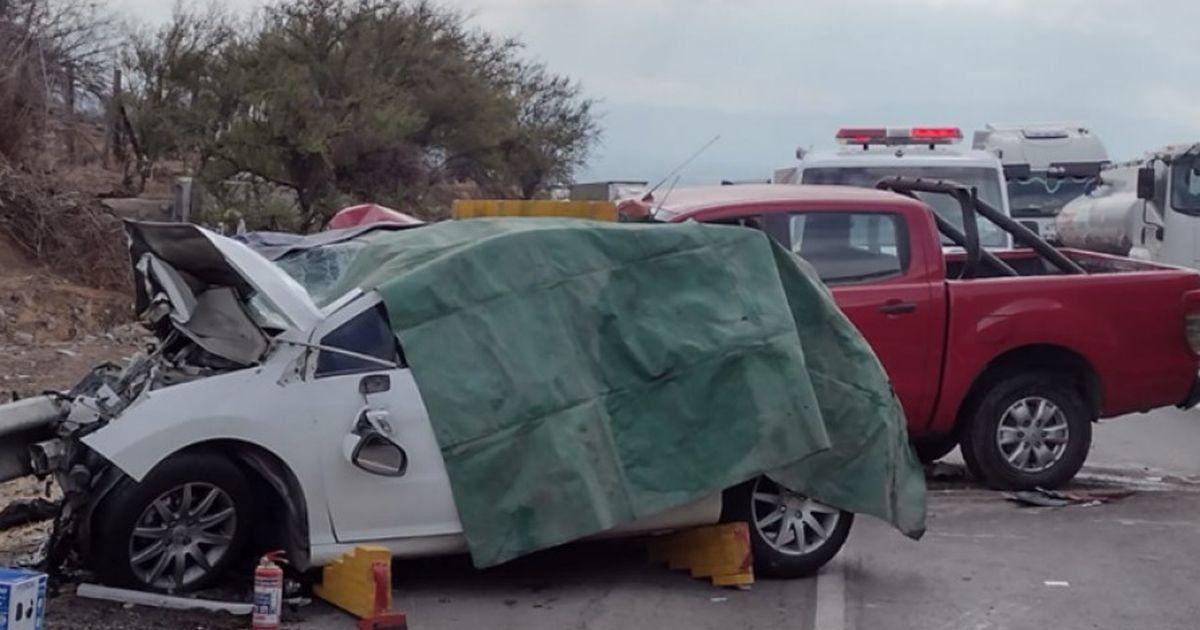Una pareja mendocina murió tras un choque frontal en Chile
