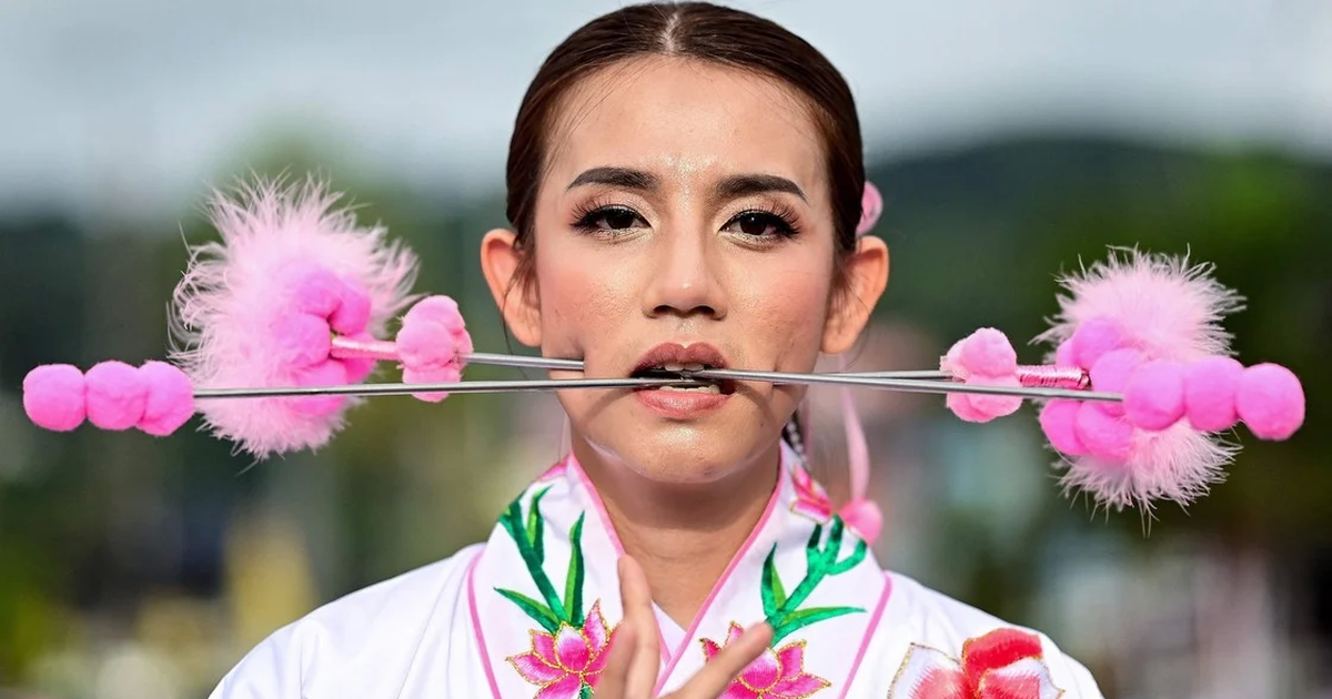 Impactantes imágenes de piercing extremo