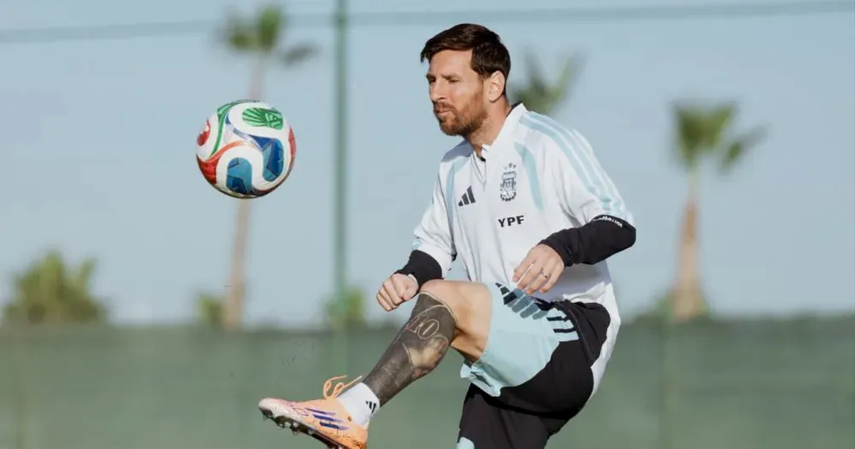 Mundial 2026: con Messi diferenciado, Argentina tuvo su primera práctica