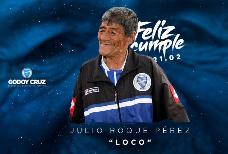 El Tomba y el fútbol mendocino saludan al Loco Julio por su cumpleaños