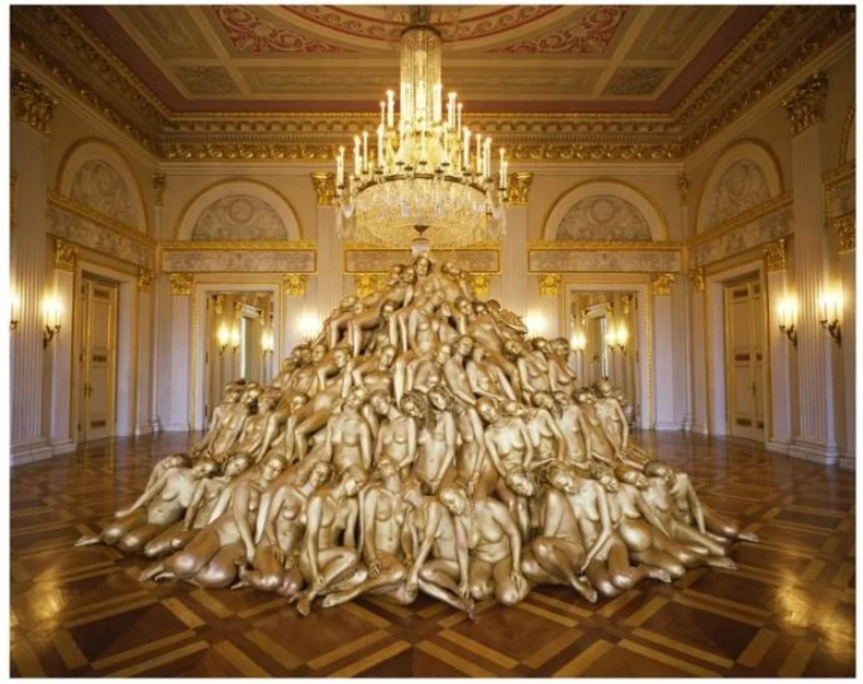 Multitudes desnudas: primera exposición de Spencer Tunick
