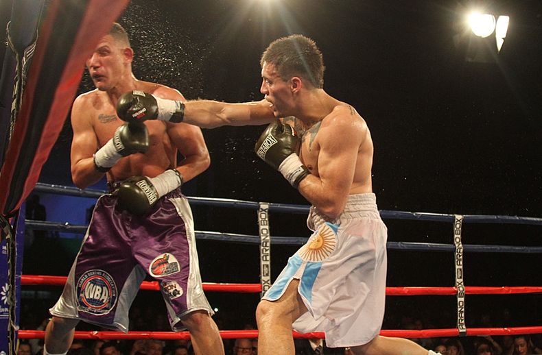 Boxeo: el Profe Segura levantó una pelea memorable y se quedó con el ...