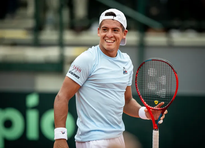 Sebastián Báez y las sensaciones de jugar para Argentina la Copa Davis