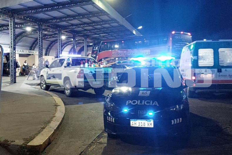 Una pelea entre jóvenes generó tensión en la terminal de General Alvear ...