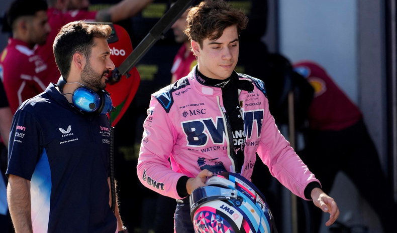 Se achica el margen y señalan que se viene el final de Franco Colapinto ...