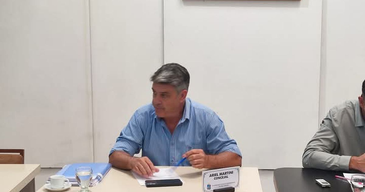 Otra baja en el Concejo Deliberante de San Carlos: renunció Ariel Martini