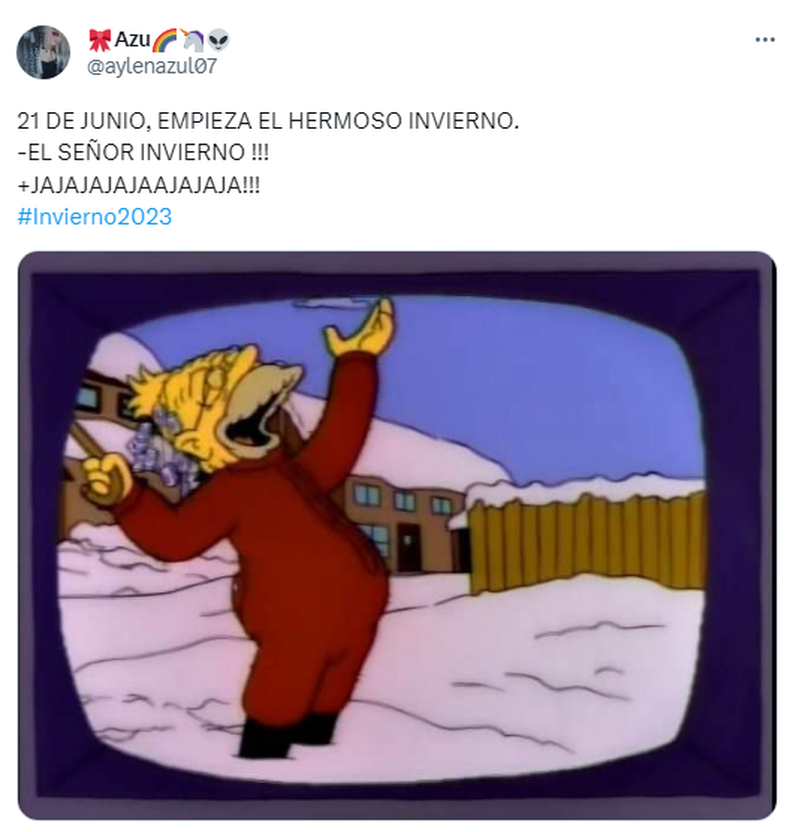 Los desopilantes memes por la llegada del invierno