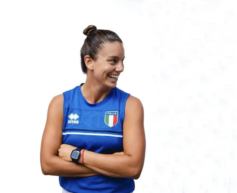 La sanrafaelina Antonella Bruni, destacada en la selección italiana