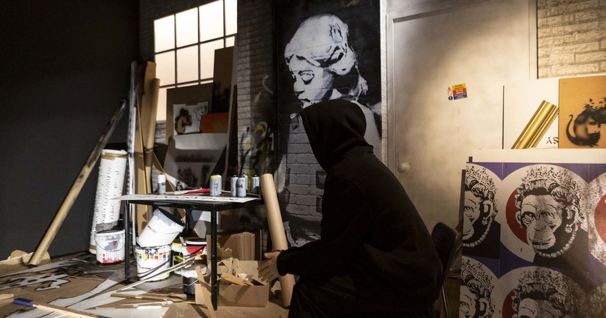 Abrió la muestra de Banksy en Buenos Aires