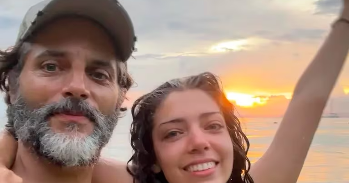 Las vacaciones soñadas de Joaquín Furriel y su hija Eloísa en el caribe ...