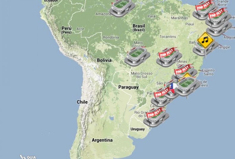Conocé el mapa interactivo que te muestra dónde festejarán los hinchas ...