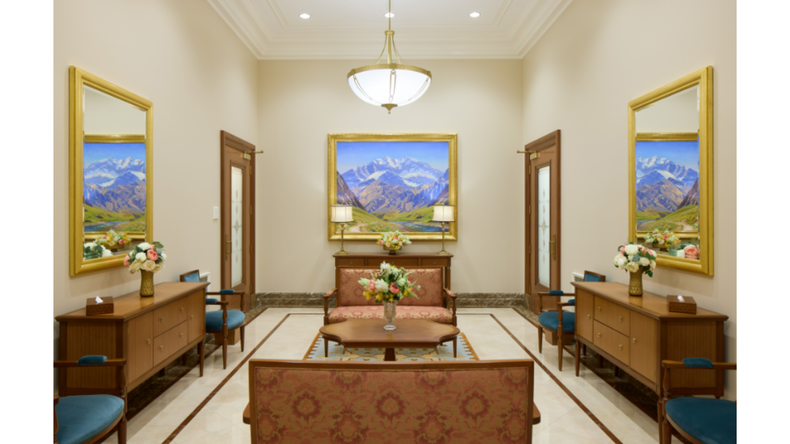 Un espacio imponente: cómo es el nuevo templo mormón de Mendoza que visitó Ulpiano Suárez