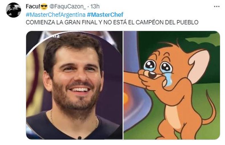 Los desopilantes memes de la final de MasterChef Argentina 2023