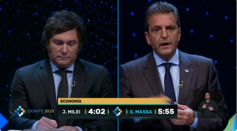 Massa a Milei: Por si o por no, ¿vas a eliminar subsidios, vas a ...